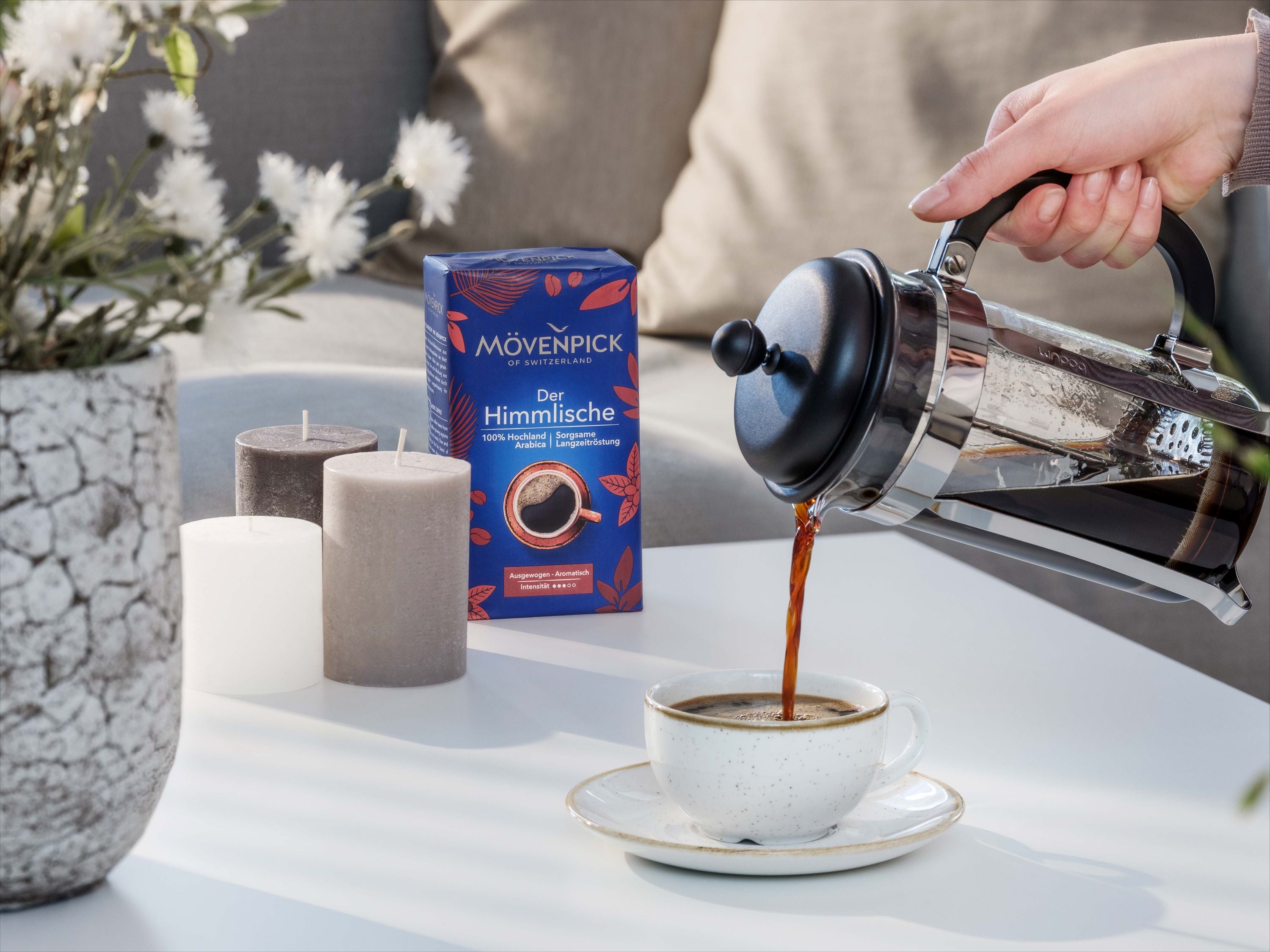 Uniquely good taste – Mövenpick Coffee ( UAE )